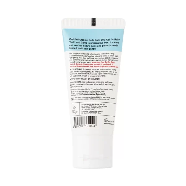 Buds Organics BOO Oral Gel for Baby Teeth & Gums - Buds Organics