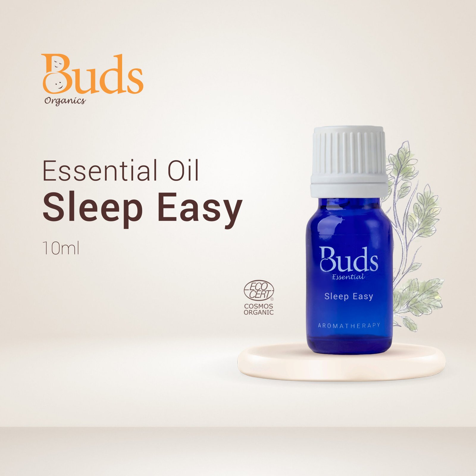 Buds Essential Sleep Easy Organic Oil - Buds Organics